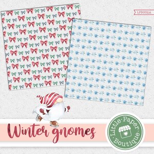 Watercolor Gnome, Valentines Gnomes, Gnomes in Love, Scandinavian ...