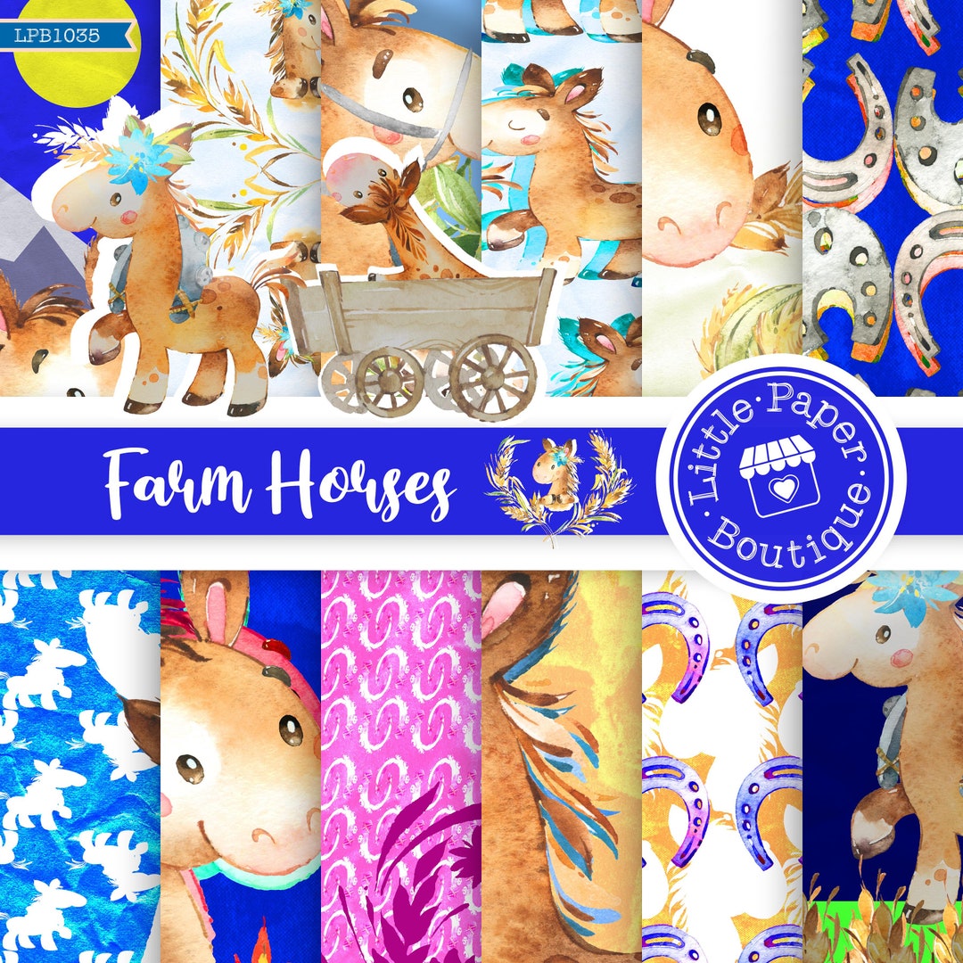 Farm Papers,red Barn Papers,barn Papers,cow Papers,farm Animal Paper ...