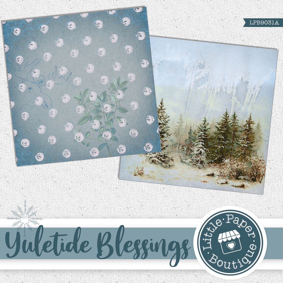 Watercolor Christmas Xmas Printable Digital Paper Christmas - Etsy