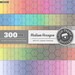100 Colored Honeycomb Digital Paper Rainbow Hexagon Digital - Etsy