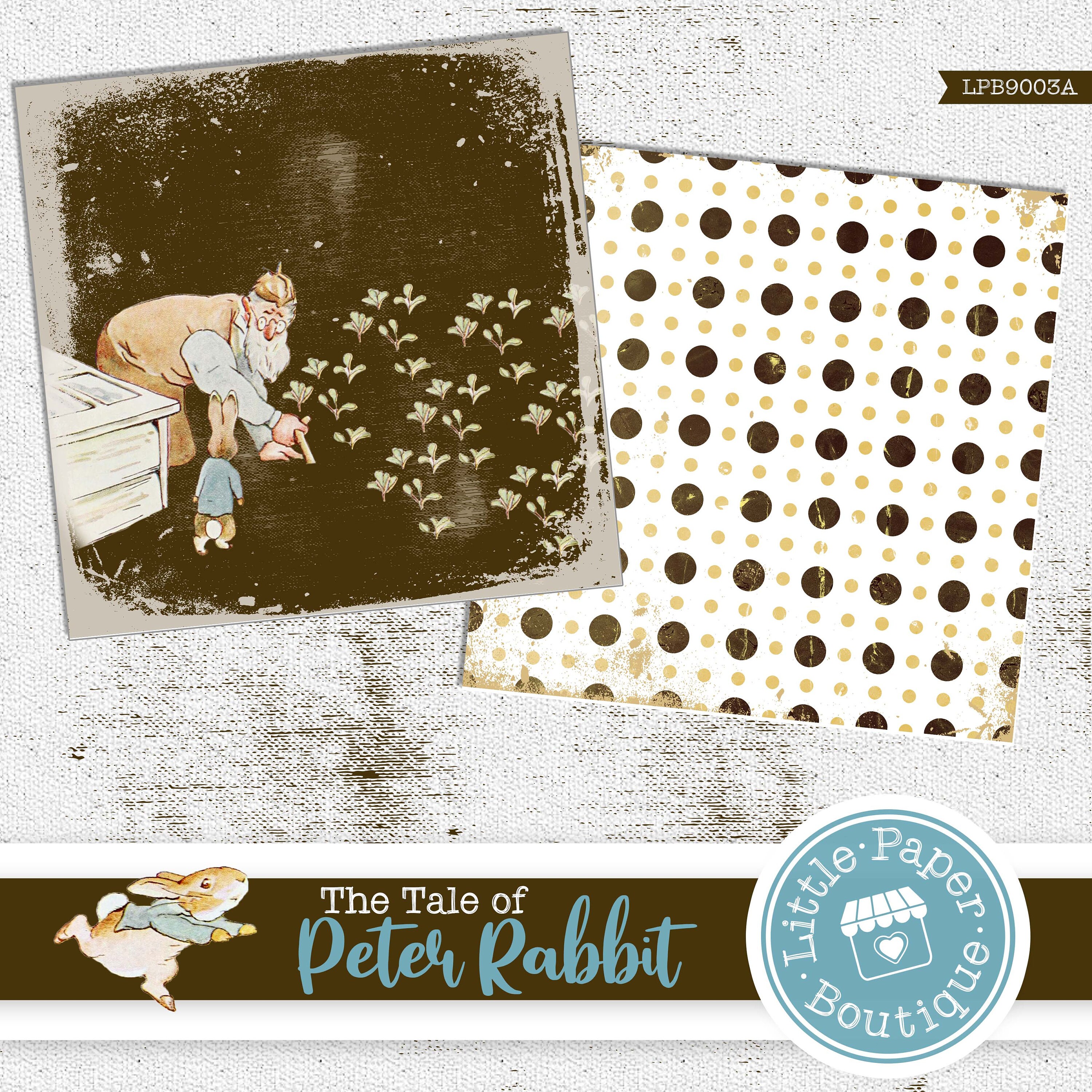 Peter Rabbit Paper Pack Beatrix Potter Digital Paper - Etsy