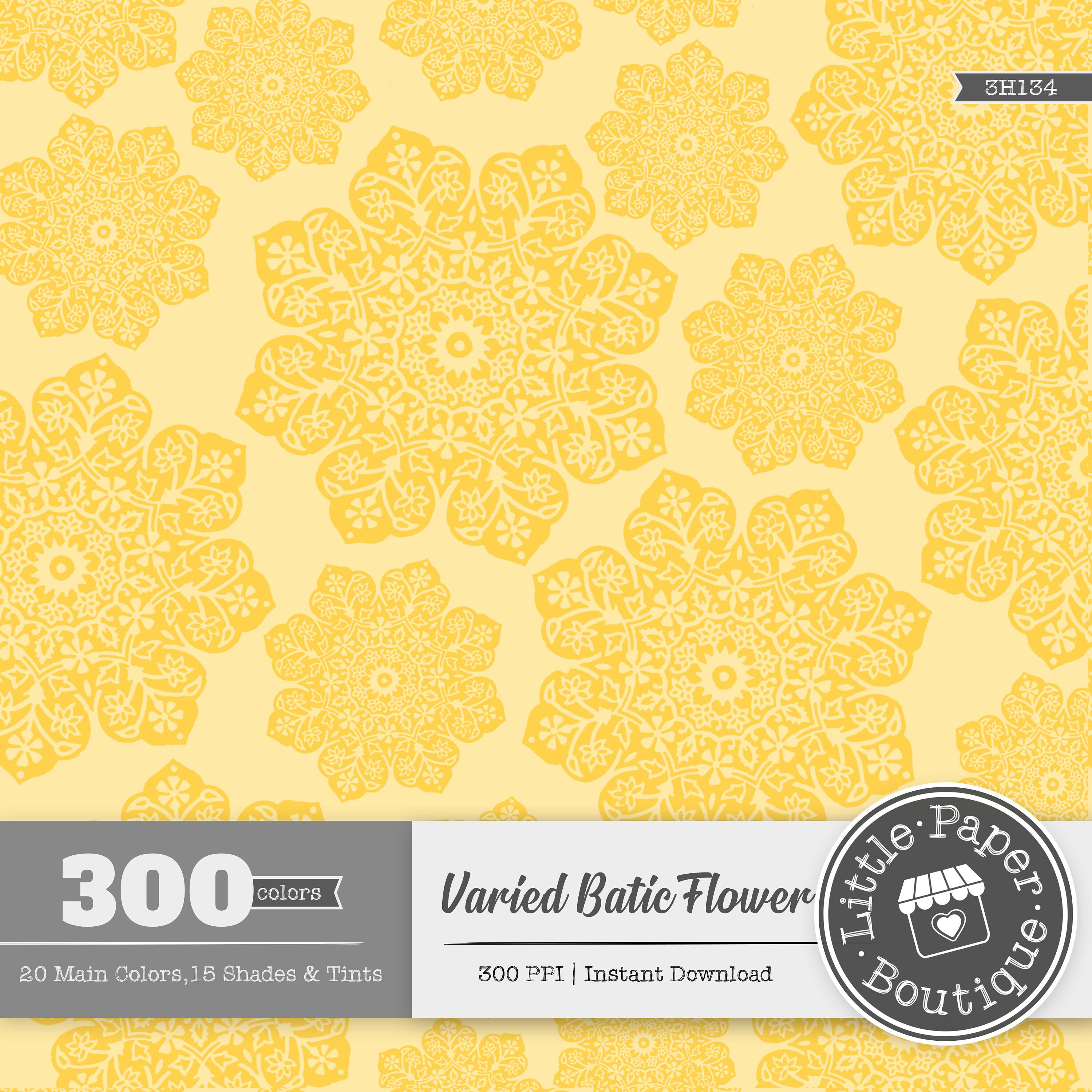 Swirls Digital Paper 100 Rainbow Doodle Floral Pattern - Etsy