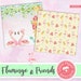 Flamingo Digital Paper, Flamingos Papers, Tropical Digital Papers ...