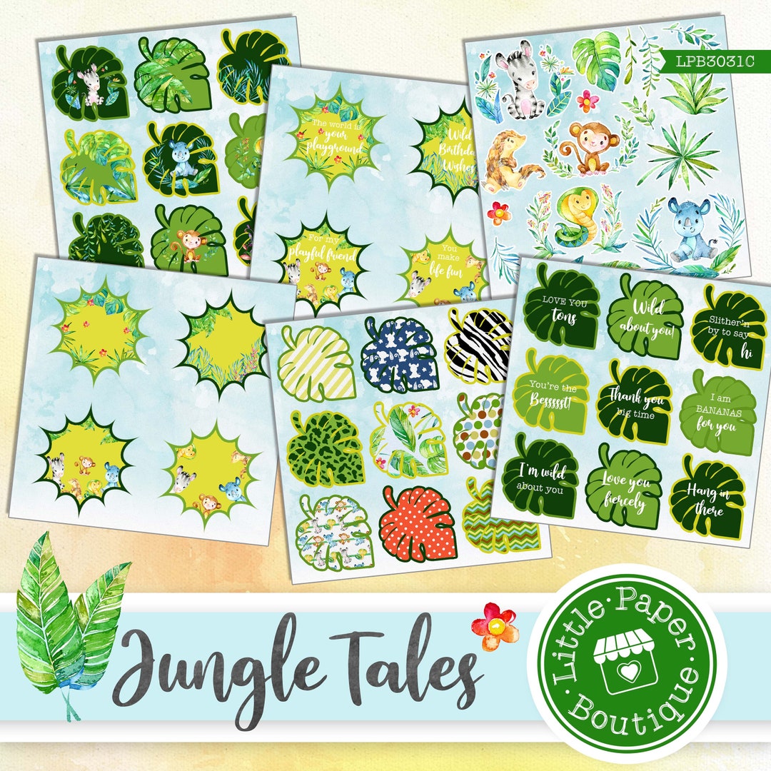 Forest Animals Digital Papers, Foxes Digital Papers, Digital Papers ...