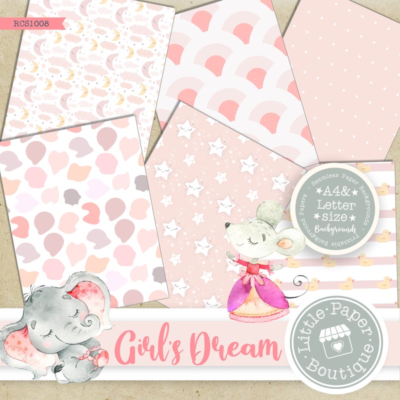 Digital Paper Baby - Etsy