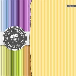 300 Tiny Horizontal Striped Digital Paper Rainbow Stripes Digital Paper ...