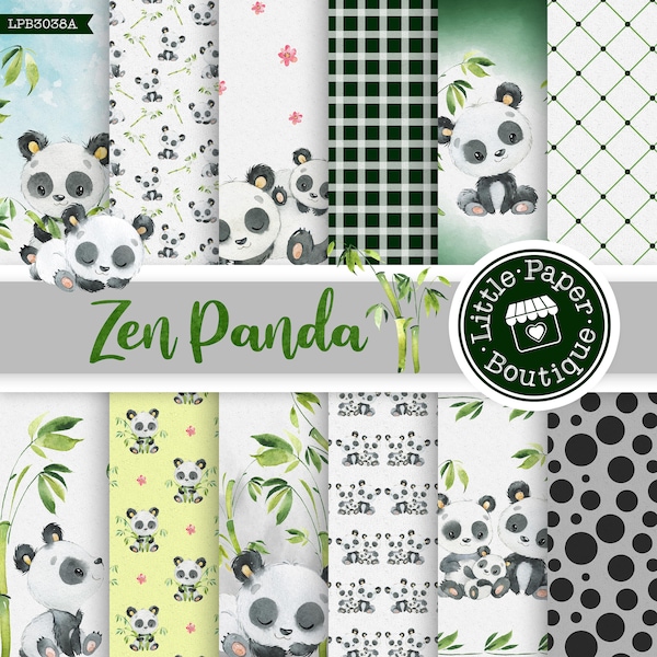 Panda Bear Pattern - Etsy