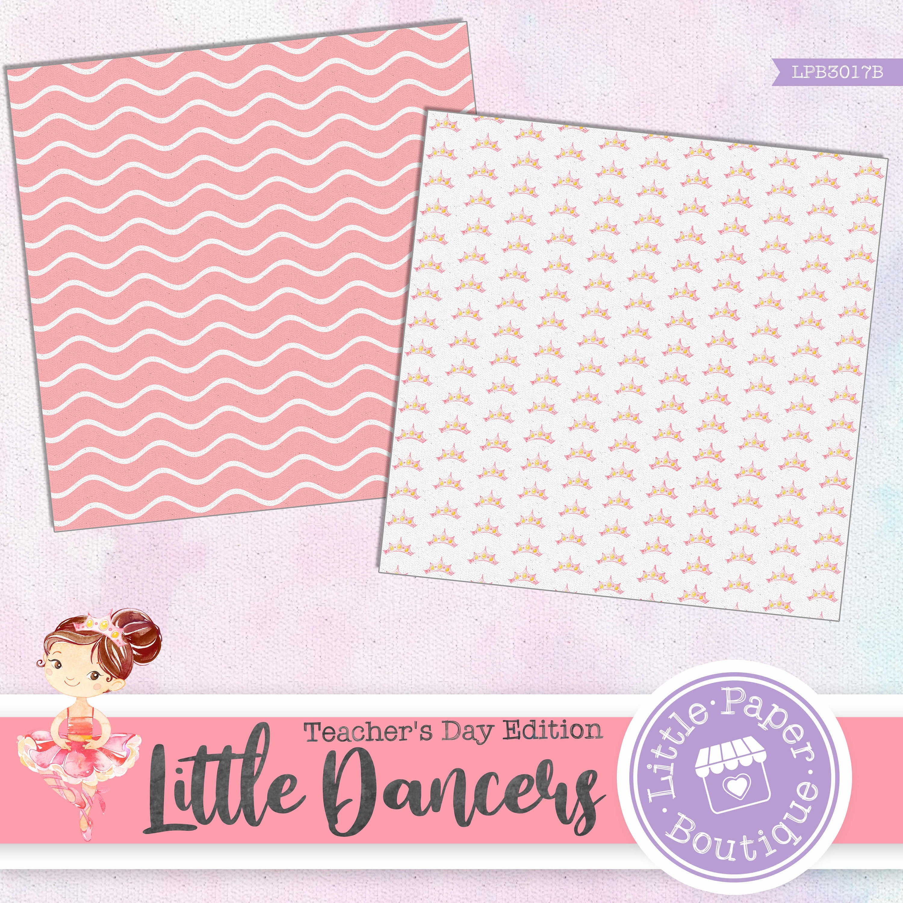 Ballerina Digital Paper Cute Ballerina Ballerina Pattern - Etsy