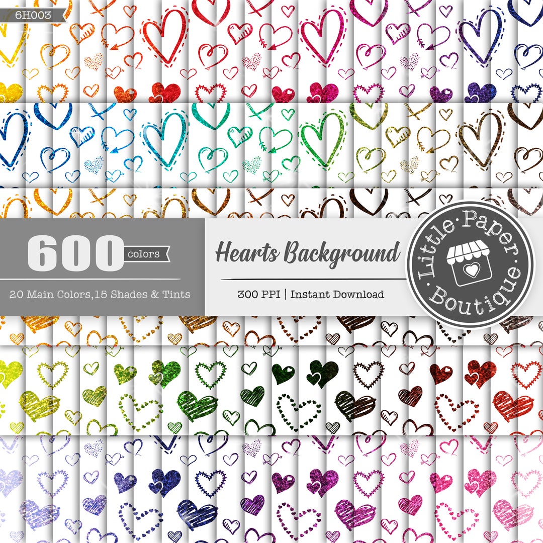 600pcs Glitter TRANSPARENT Background Digital Paper Pack Commercial Use ...