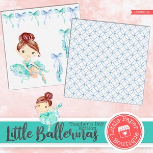Ballerina Tutu Paper, Digital Ballerina Paper, Ballerina Dancing ...