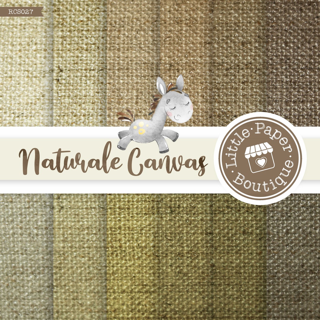 Burlap Digital Paper Neutral Burlap Background Solid Natural Burlap ...
