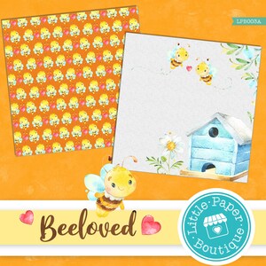 Bumble Bee Digital Papers, Honeybee Digital Patterns, Bee Papers,honey ...