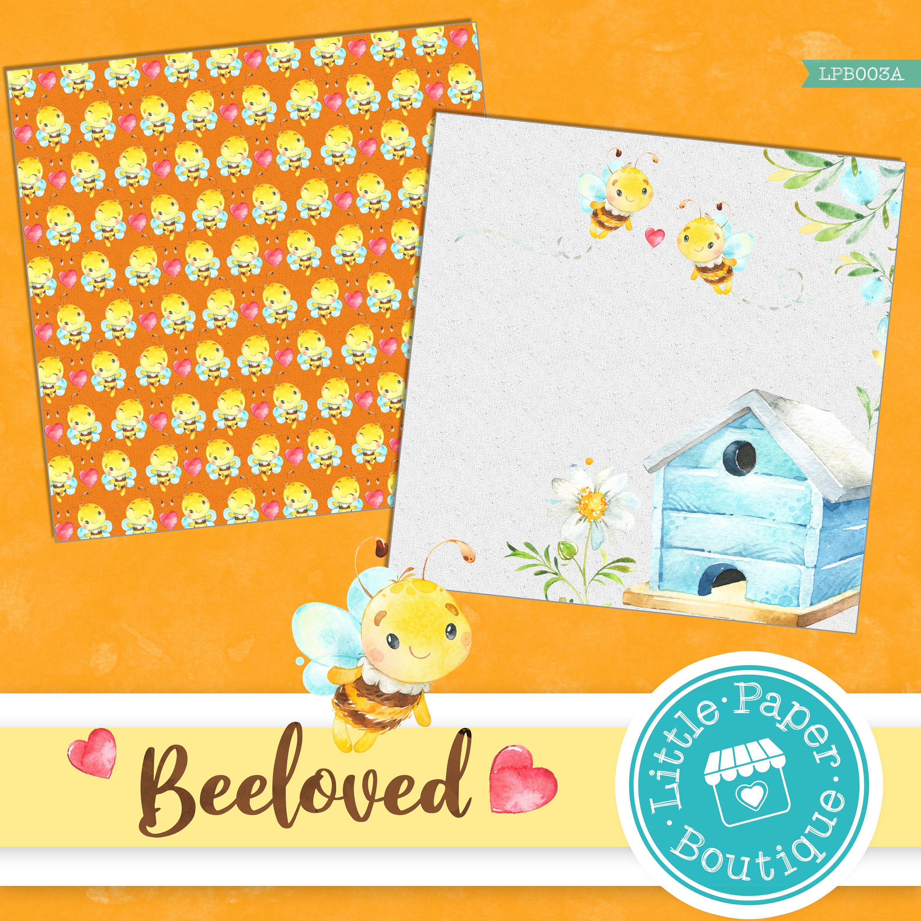 Bumble Bee Digital Papers Honeybee Digital Patterns Bee - Etsy