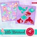 The Little Mermaid Digital Paper Princess Ariel Scrapbook - Etsy
