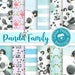 Baby Boy Digital Paper, Baby Shower Scrapbook, Blue & Grey Elephant ...