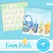 Farm Digital Paper Farm Animal Digital Paper Animal Digital - Etsy