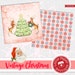 Christmas Digital Paper, Christmas Scrapbook Paper, Digital Christmas ...