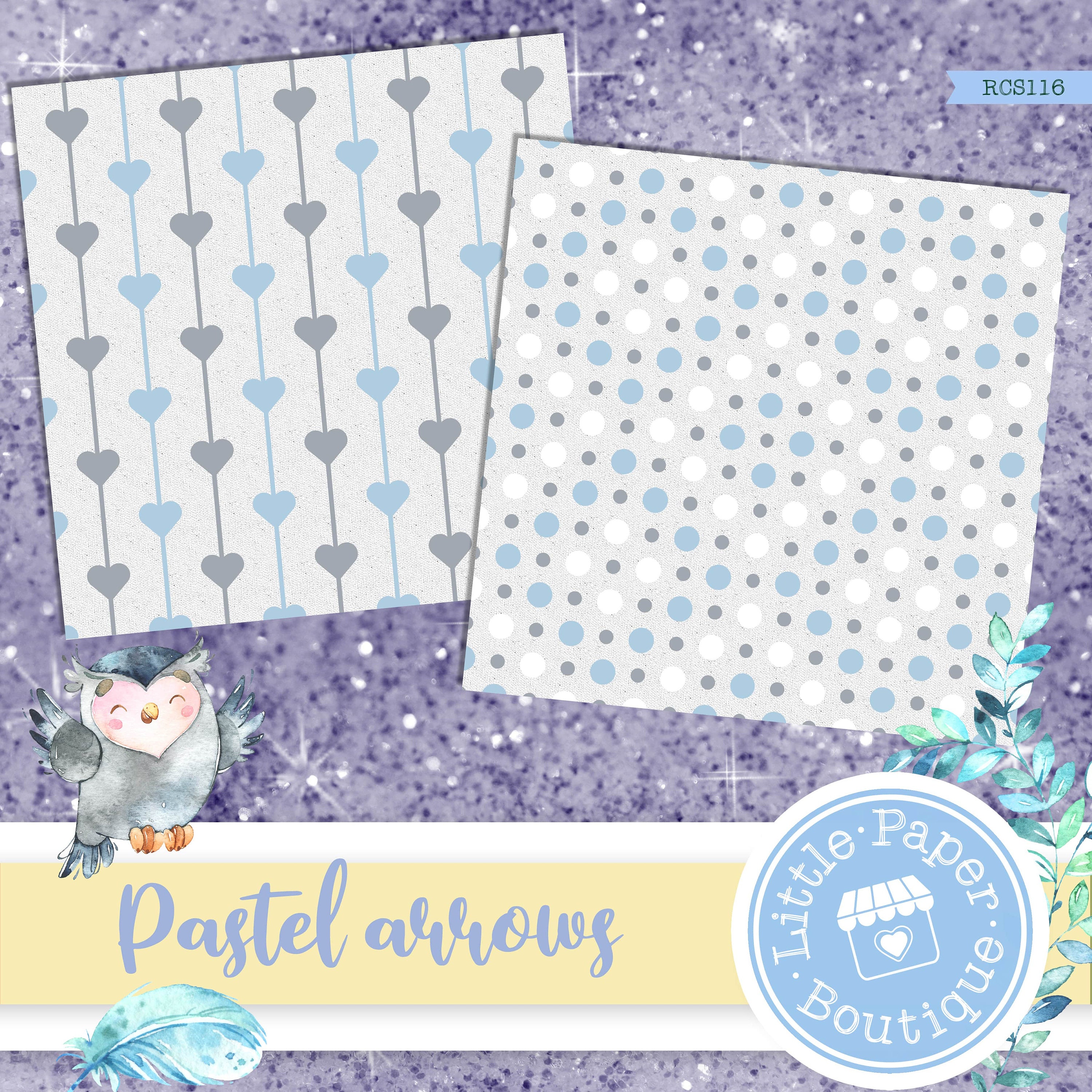 Navy Blue and Gray Digital Paper Patterns Scrapbook Papers | Etsy