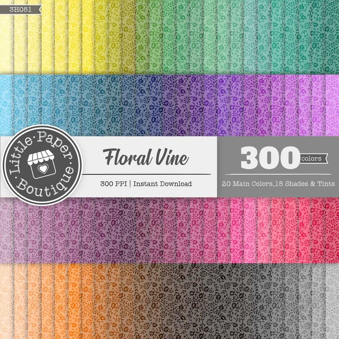 Grunge Vine Digital Paper Scrapbook Scrapbooking Paper - Etsy