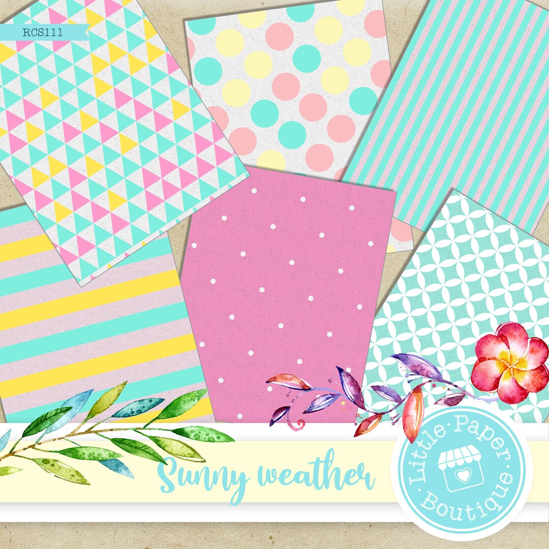 SEAMLESS A4 Letter Baby Blue Digital Paper, Blue, Grey, Baby Boy ...