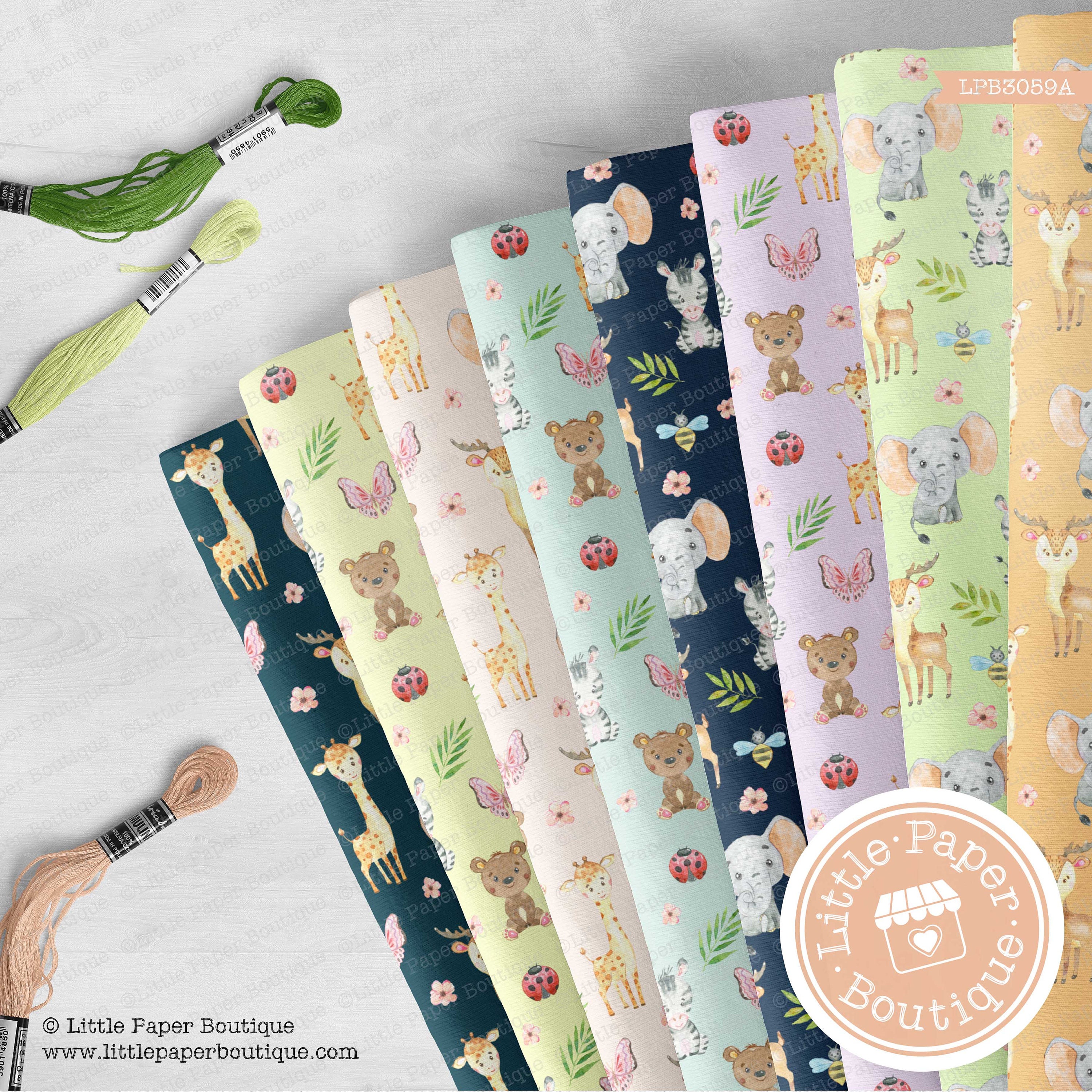 Nursery Digital Papers Baby Papers Newborn Papers Nursery | Etsy