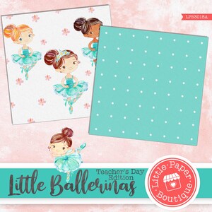 Ballerina Tutu Paper, Digital Ballerina Paper, Ballerina Dancing ...