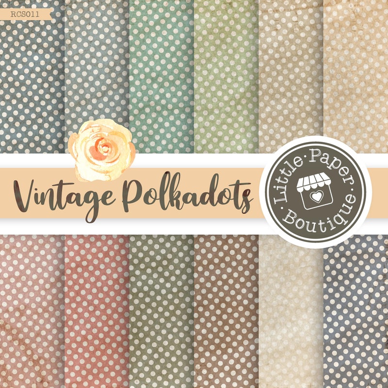 Polka Dot Background - Etsy