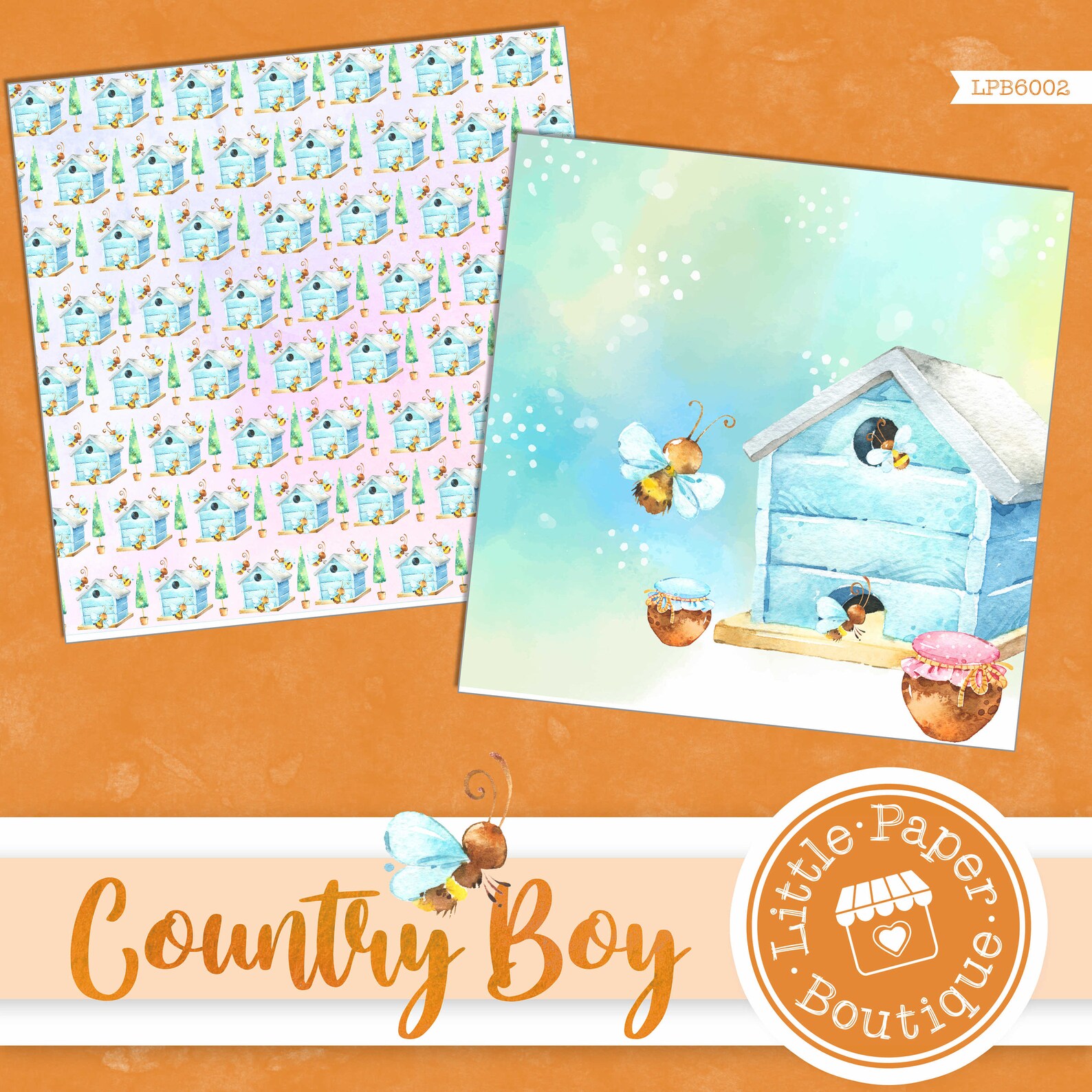 Farm Digital Paper Farm Animal Digital Paper Red Tractor - Etsy