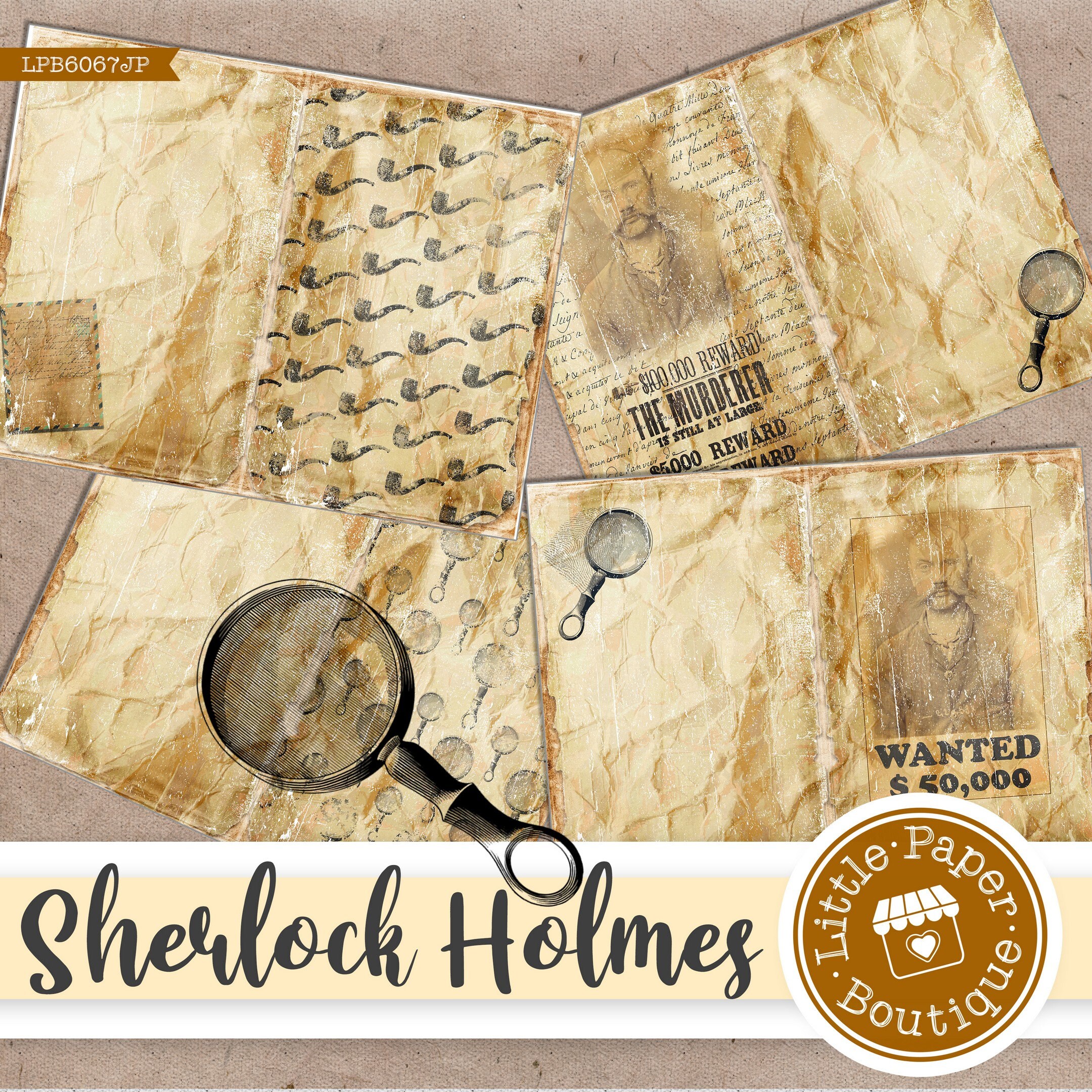 Sherlock Holmes Adventures Digital Fiction Detective - Etsy