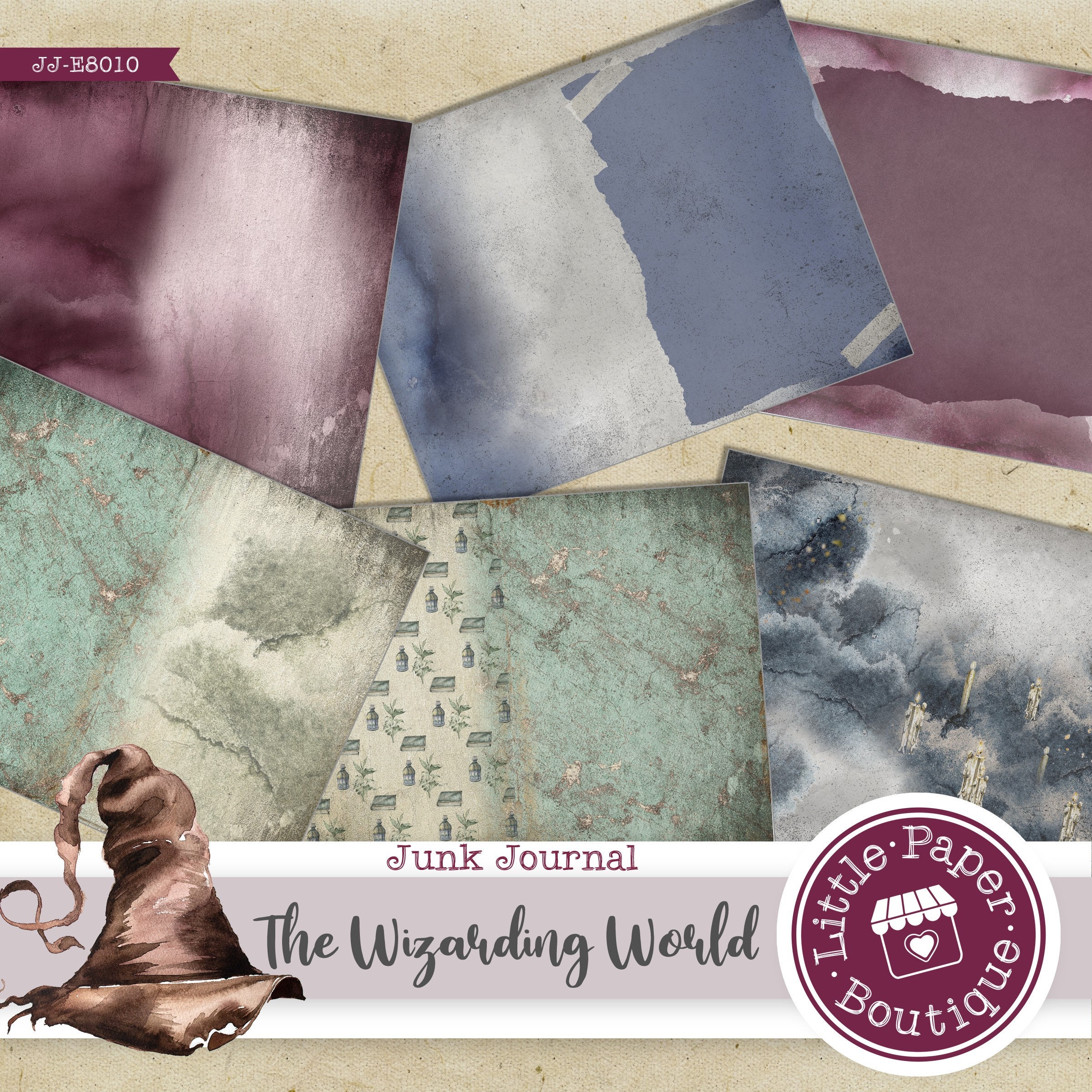 The Wizarding World Magical Junk Journal Kit FULL KIT With | Etsy