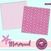 The Little Mermaid Digital Paper Princess Ariel Scrapbook - Etsy