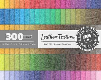 100 Leather Texture Digital Paper, Commercial Use Instant Download ...
