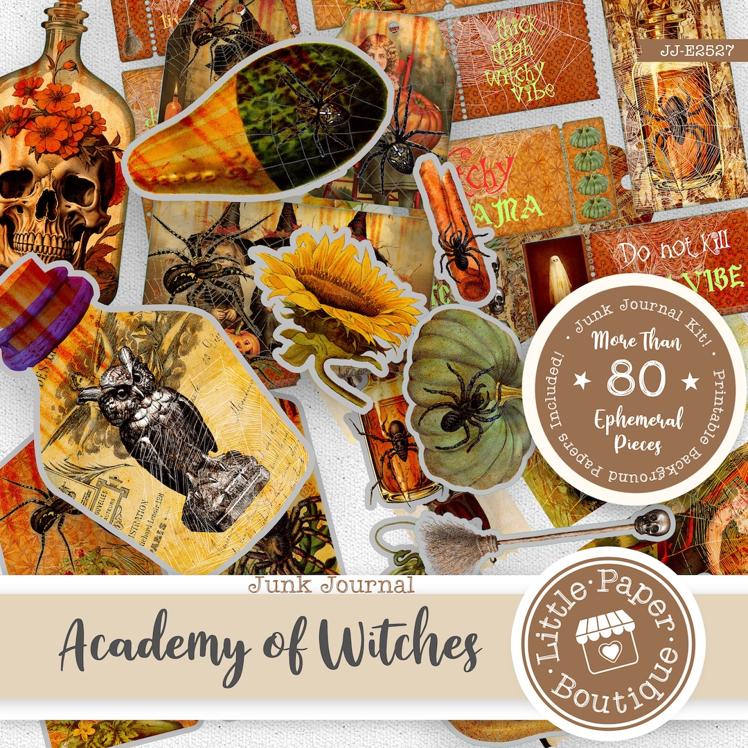 The Wizarding World Magical Junk Journal Kit (FULL KIT) With Scrapbook ...