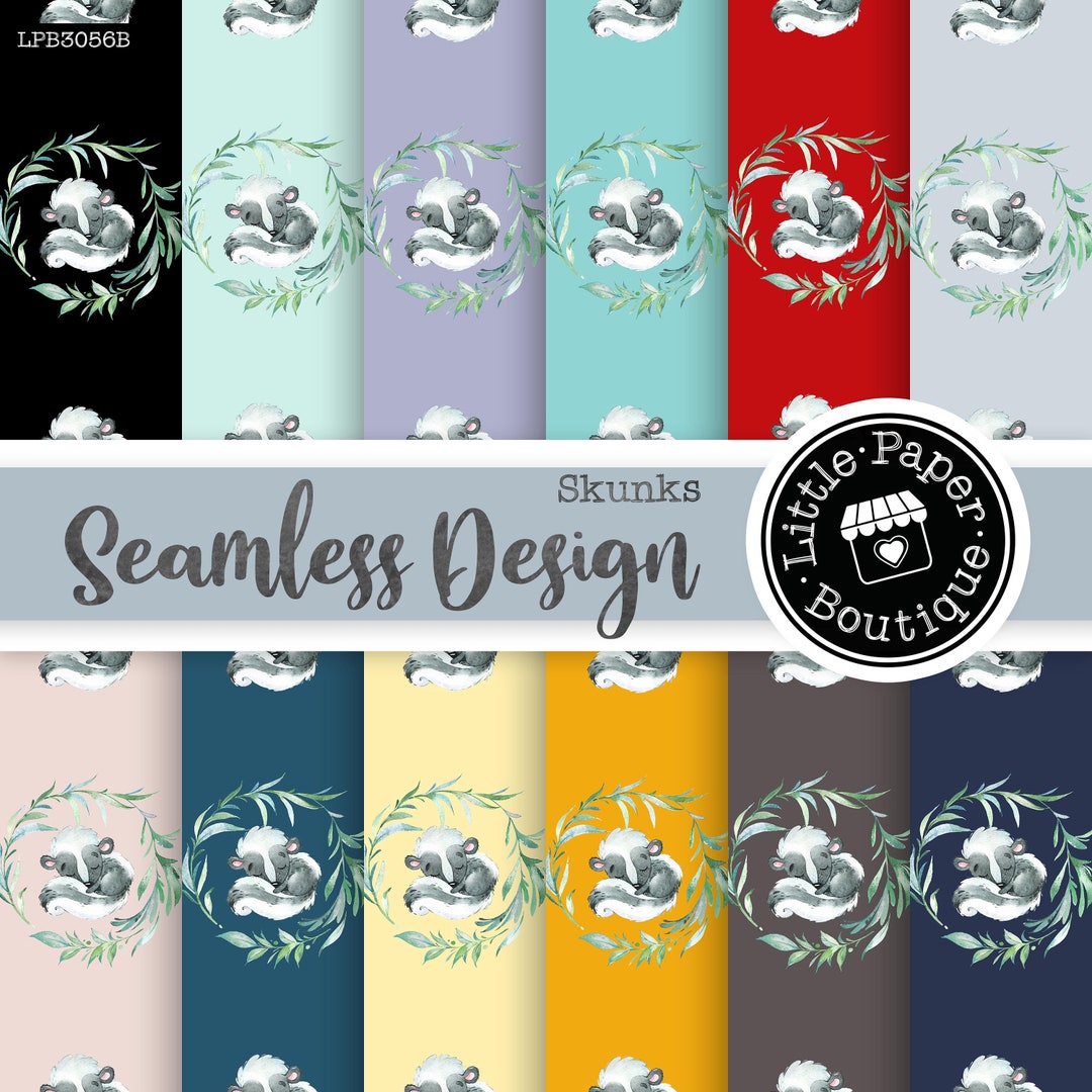 Woodland Animals Digital Paper, Commercial Use, Scrapbook Papers ...