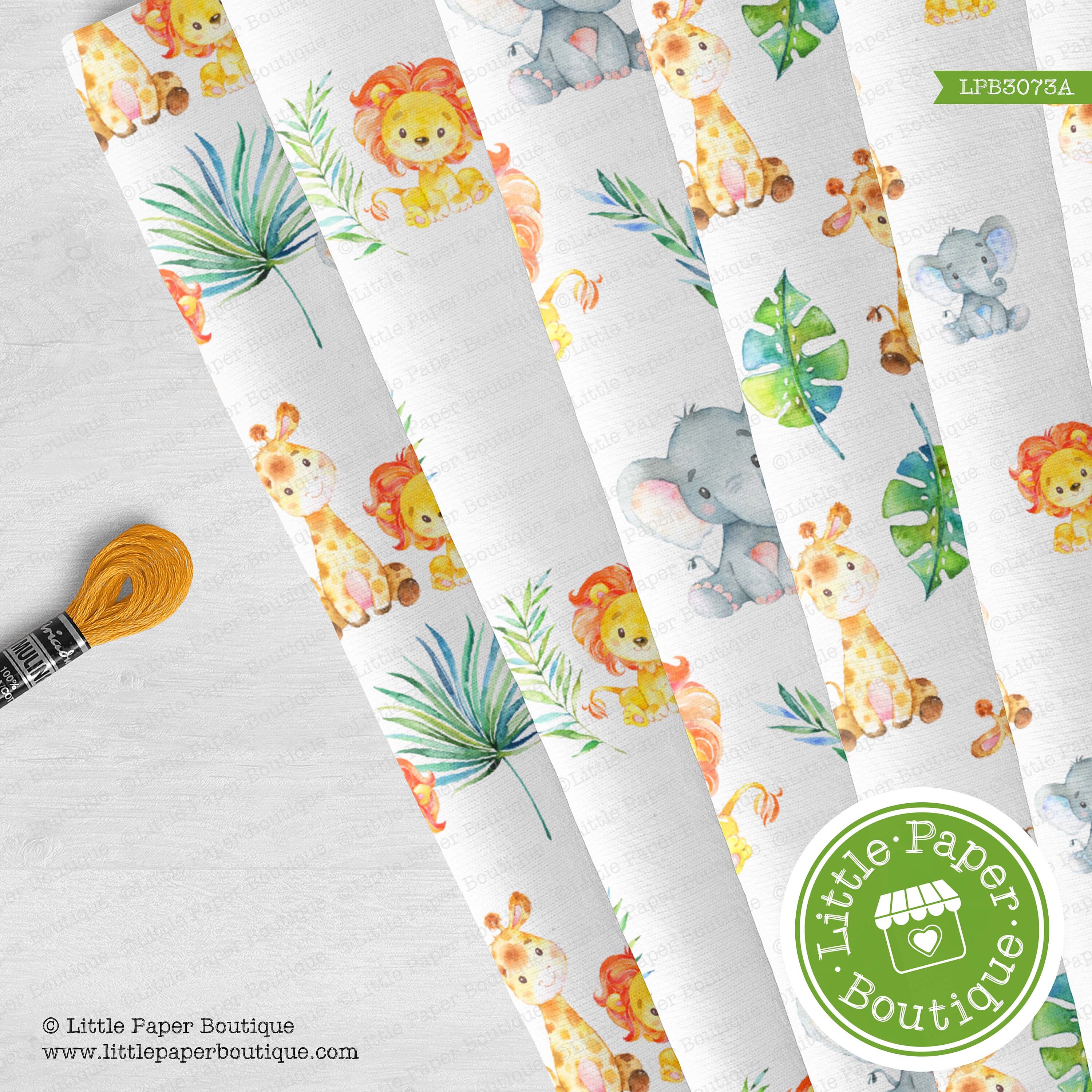 Safari Digital Papers Pack Printable Sheets Scrapbooking | Etsy