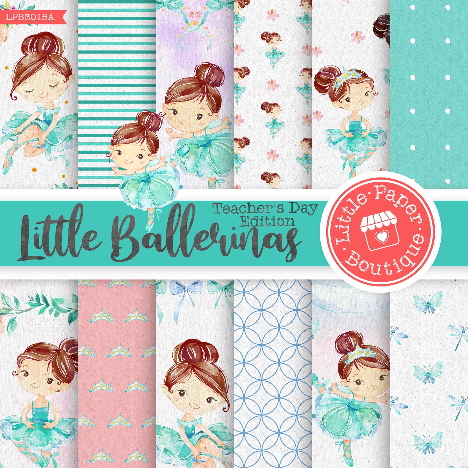Ballerina Tutu Paper Digital Ballerina Paper Ballerina - Etsy