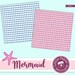 The Little Mermaid Digital Paper Princess Ariel Scrapbook - Etsy