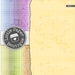 100 Rainbow Maps Textures Digital Paper, Vintage Background, World Maps ...