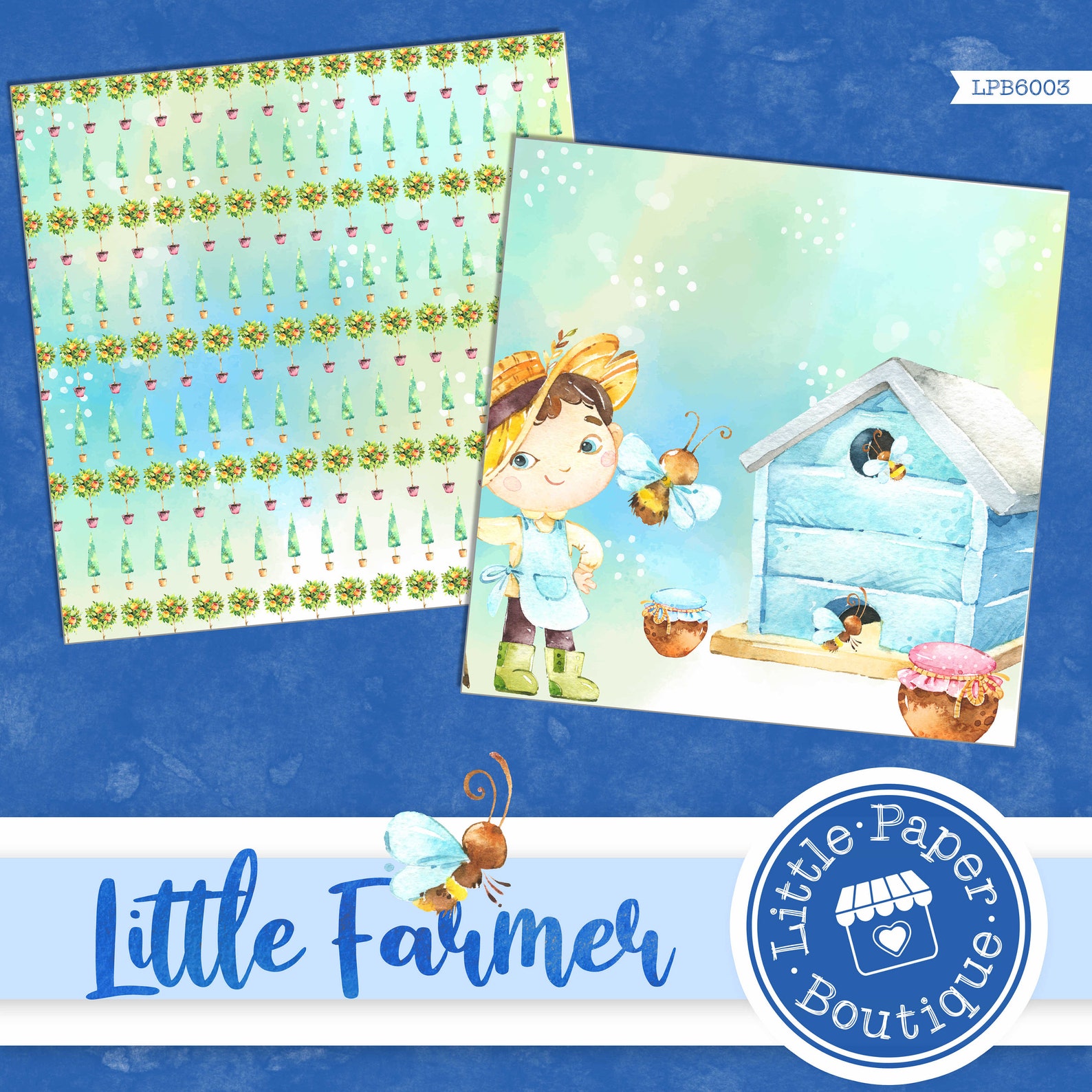 Digital Scrapbook Paper on the Farm Farm Digital Paper Farm - Etsy