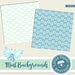 Mint and Gray Digital Paper Commercial Use Mint Digital Paper - Etsy