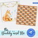 Red Foxes Digital Papers Pack, Forest Animals, Party Invitations, Vixen ...