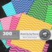 300 Rainbow Chevron Digital Paper Set Chevron Paper Pack, Chevron ...