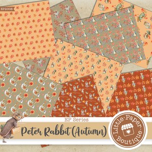 Peter Rabbit Paper Pack, Beatrix Potter, Digital Paper, Printable Paper ...
