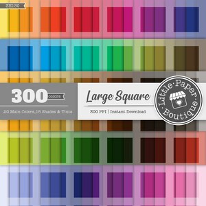 Checkerboard Digital Paper 100 Rainbow Colors Checkered Check Squares ...