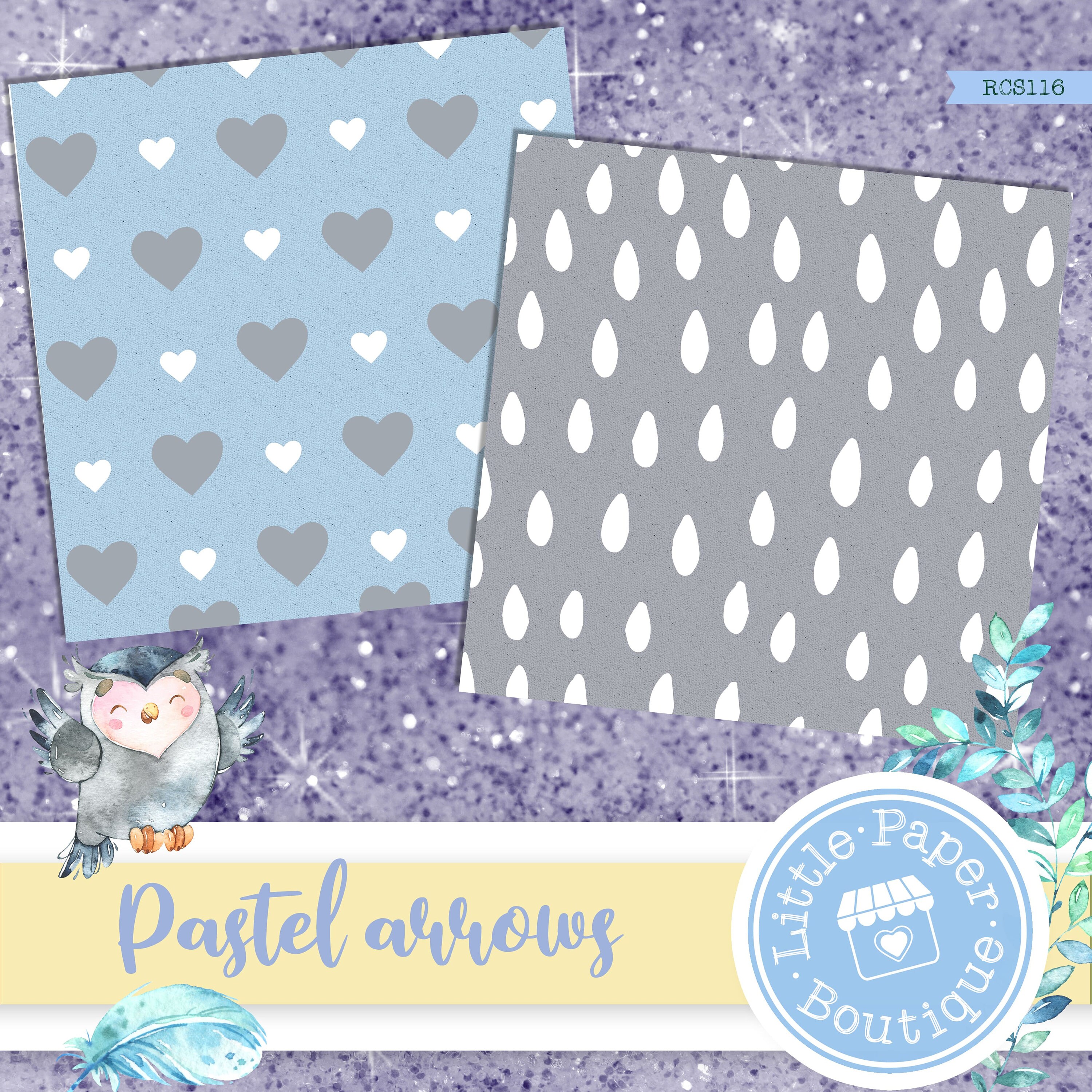 Navy Blue and Gray Digital Paper Patterns Scrapbook Papers - Etsy