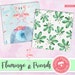 Flamingo Digital Paper, Flamingos Papers, Tropical Digital Papers ...