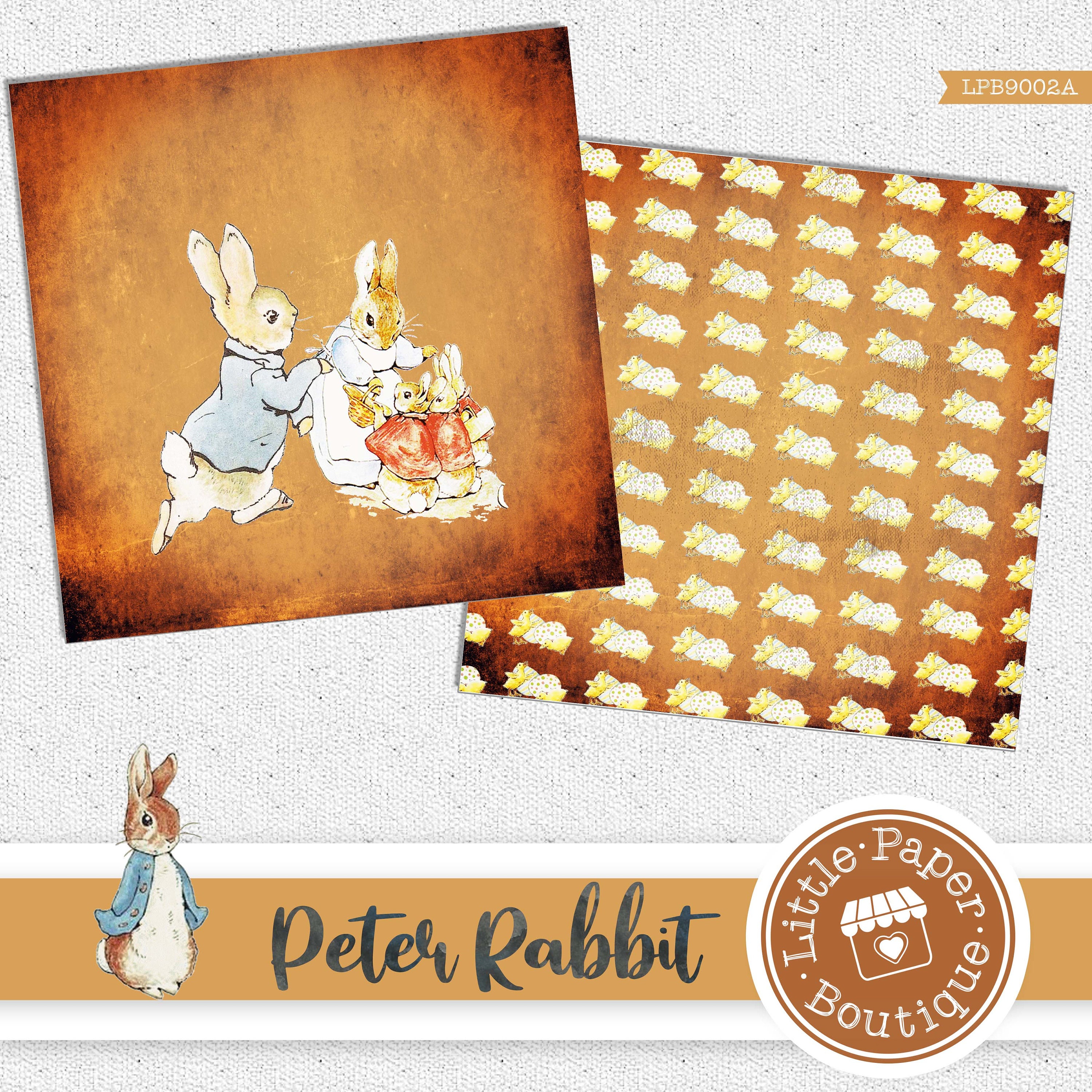 Peter Rabbit Paper Pack Beatrix Potter Digital Paper - Etsy