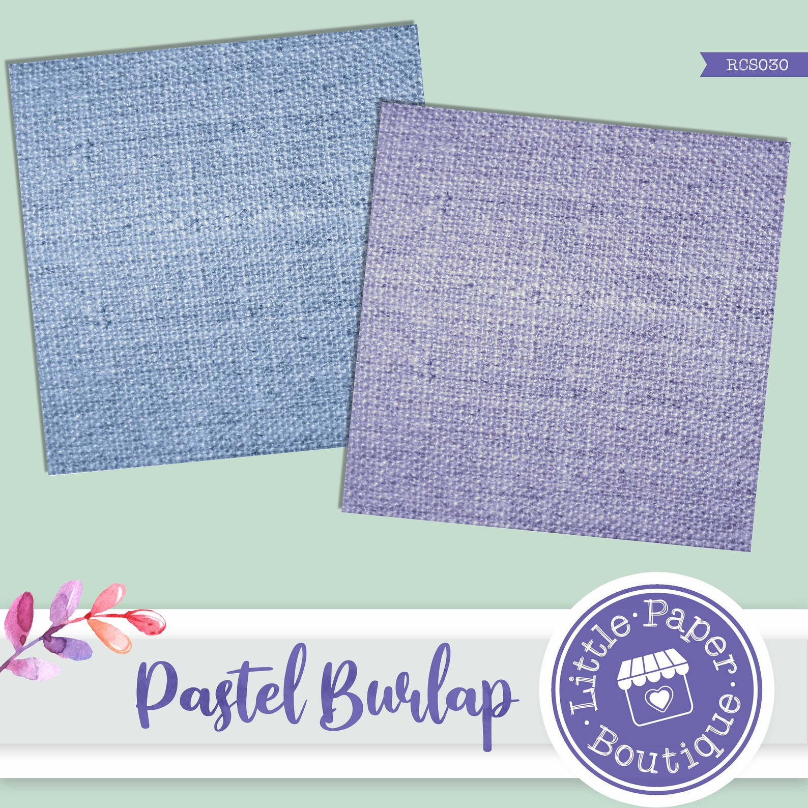 Pastel Burlap Digital Paper Fabric Soft Colors Linen | Etsy