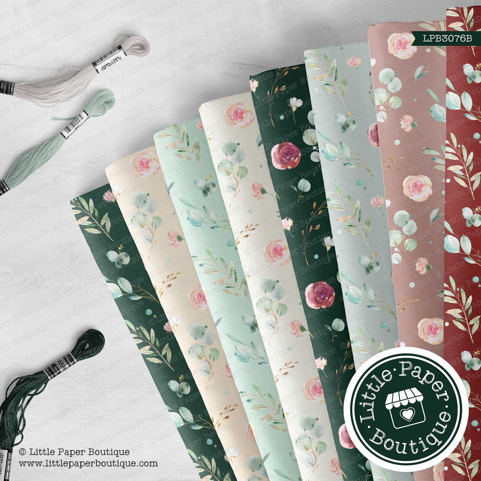 Watercolor Eucalyptus Digital Paper Seamless Eucalyptus - Etsy