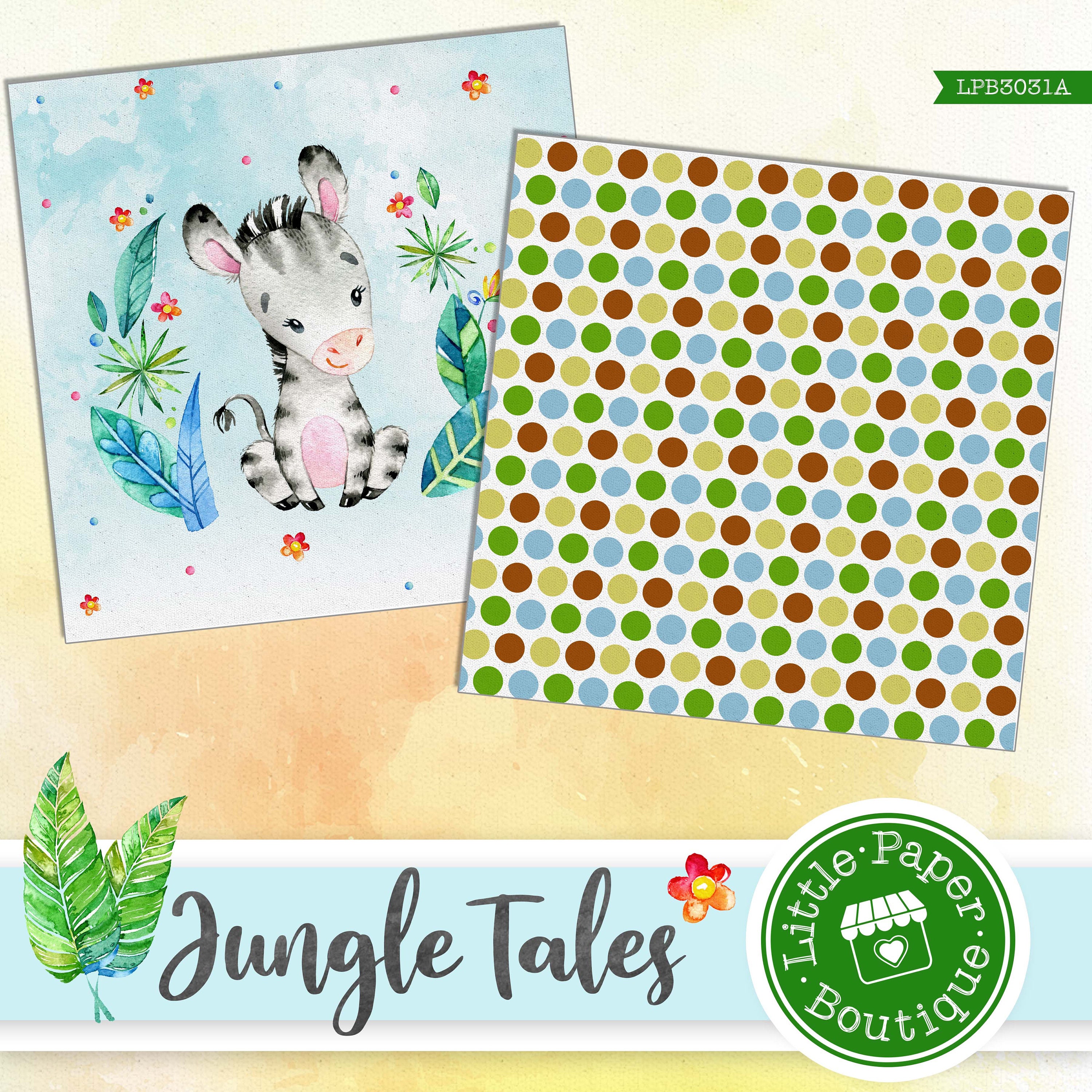 Safari Digital Papers Pack Printable Sheets Scrapbooking - Etsy